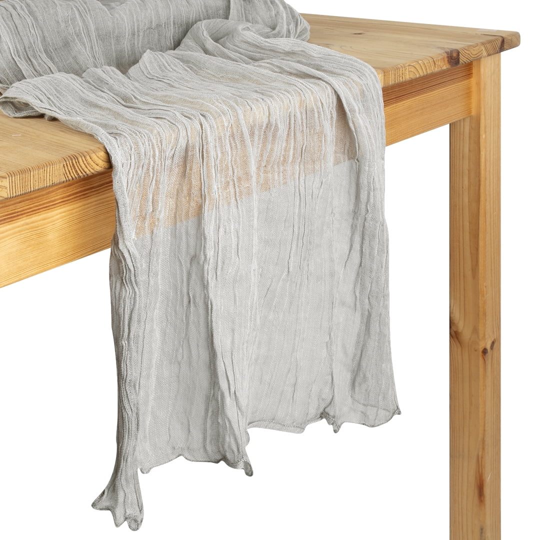 Linens Home & Living Kitchen & Dining Linen table runner gauze sheer ...