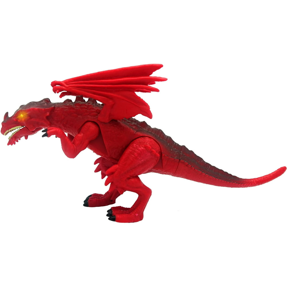 Adventure Force 4.73 inches Minchesi Mighty Megasaur Dragon, Red ...