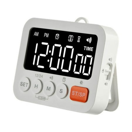 Cooking Timer Digital Alarm Countdowns Space Saving Baking Grilling ...