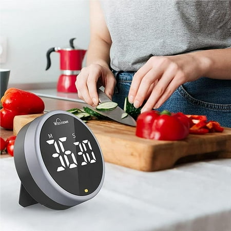 Kitchen Timer Magnetic Countdown Timer for Studying Countdown Meetings ...