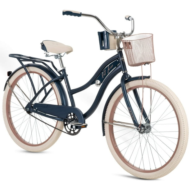 Huffy 26" Nel Lusso Women's Beach Cruiser Bike, Blue - Walmart.com