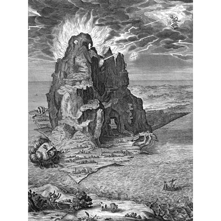 Mythology: Typhon. /Nthe Giant Typhon Buried Under Mt. Aetna For ...