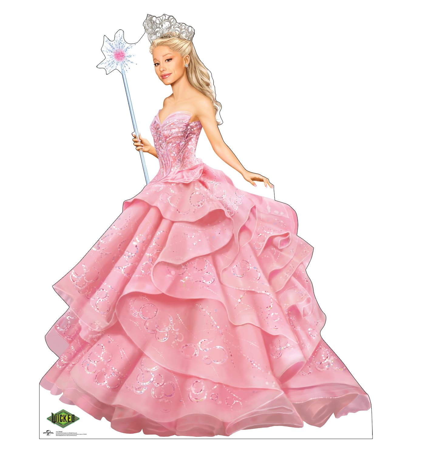 Cardboard Standee Cardboard People Glinda Wicked (2024) | Walmart en línea