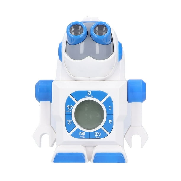 Digital Alarm Clock,Robot Projection Alarm Clock Smart Clock Projection ...