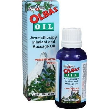 Olbas Essential Oil, Swiss Aromatherapy, 10 mL - Powerful Vapors for ...