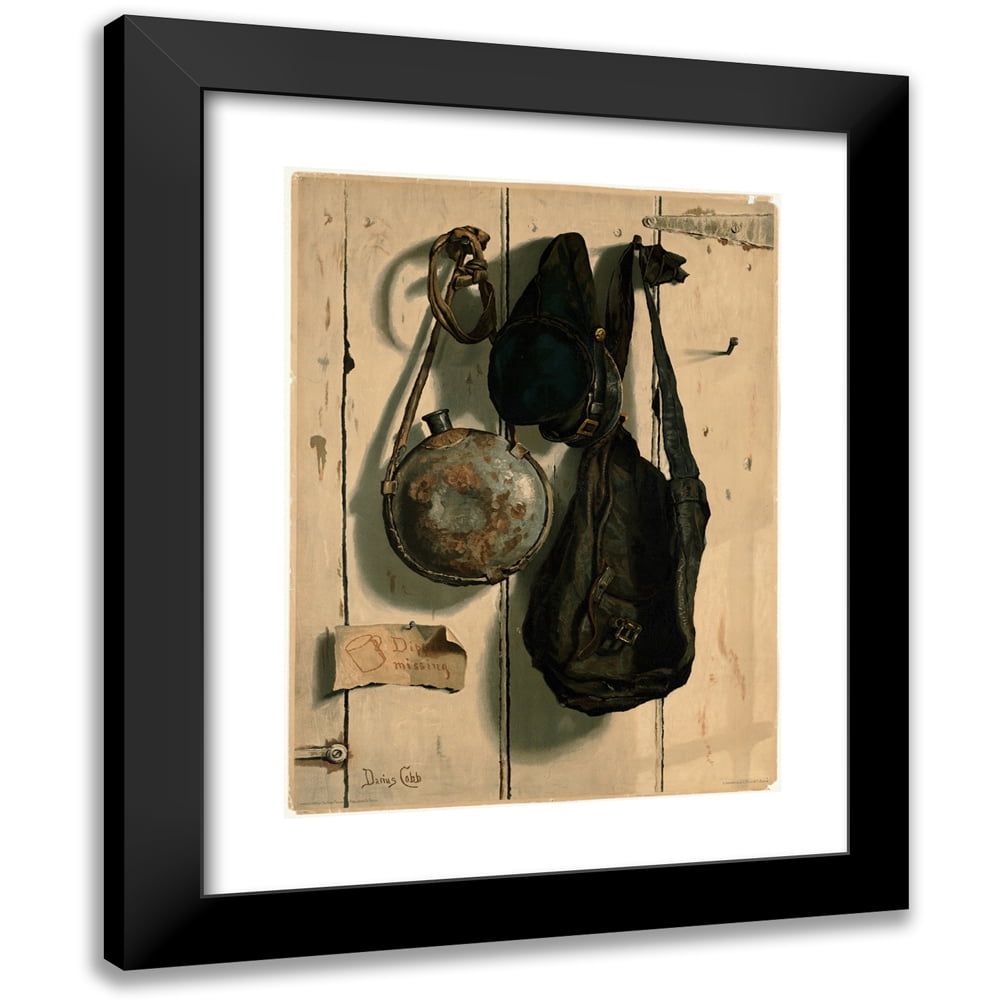 Darius Cobb 11x14 Black Modern Framed Museum Art Print Titled - Civil ...