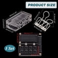 1Set Acrylic Magnetic Flip Top Paintbox Multifunction Palettes Painting ...