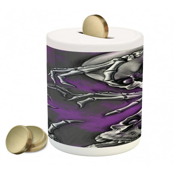 Skeleton Hand Coin Bank