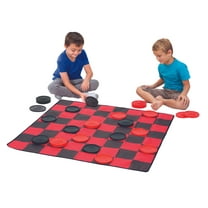 Etna Outdoor Giant 3-in-1 Checkers & Tic Tac Toe Game Set with Yard ...
