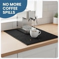 Bar Mats 18" x 12" - 2 Pack Heavy Duty Non-Slip Rubber Spill Mat for ...