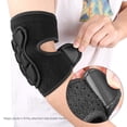 Yihuala Cycling Elbow Thicken Elbow Guard Tennis Elbow Brace Easy to ...