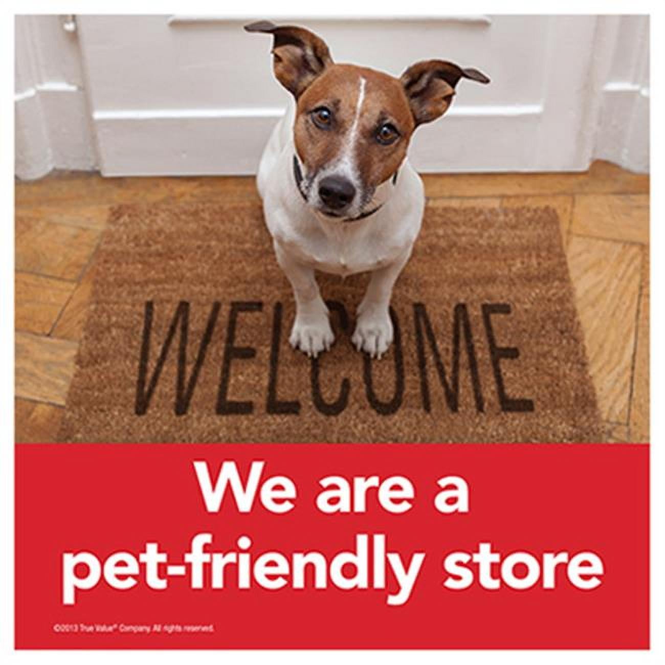 Schiele Graphics PET WINDOW-DOOR CLING Pet Friendly Wind Cling ...