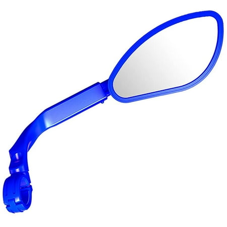Telescopic Bicycle Rear Flat Mirror 360 Degree Rotatable Bike Handlebar ...
