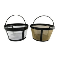 Hamilton Beach Permanent Gold Tone Coffee Filter, Fits Most 8-12 Cup ...