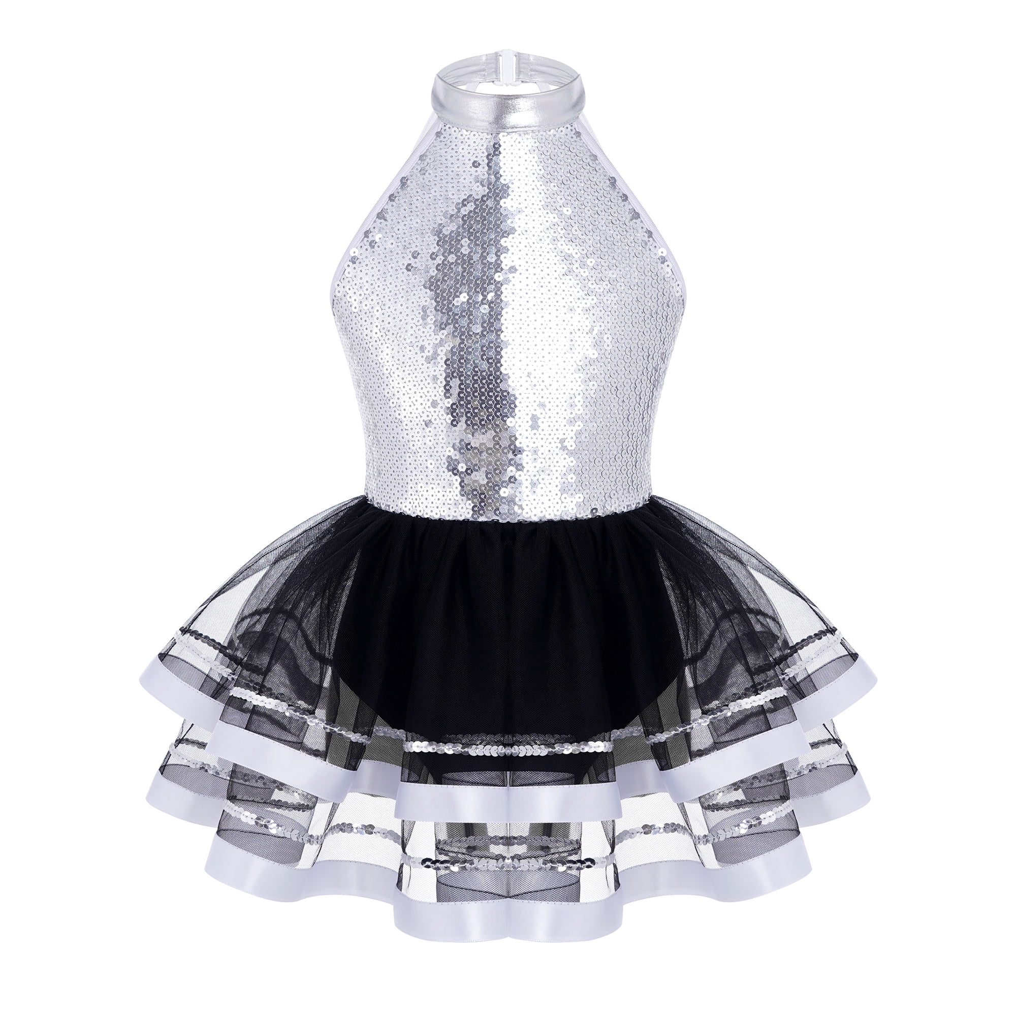 Click here for Linjinx Girls Kids Sequin Ballet Tutu Dress Sparkl... prices