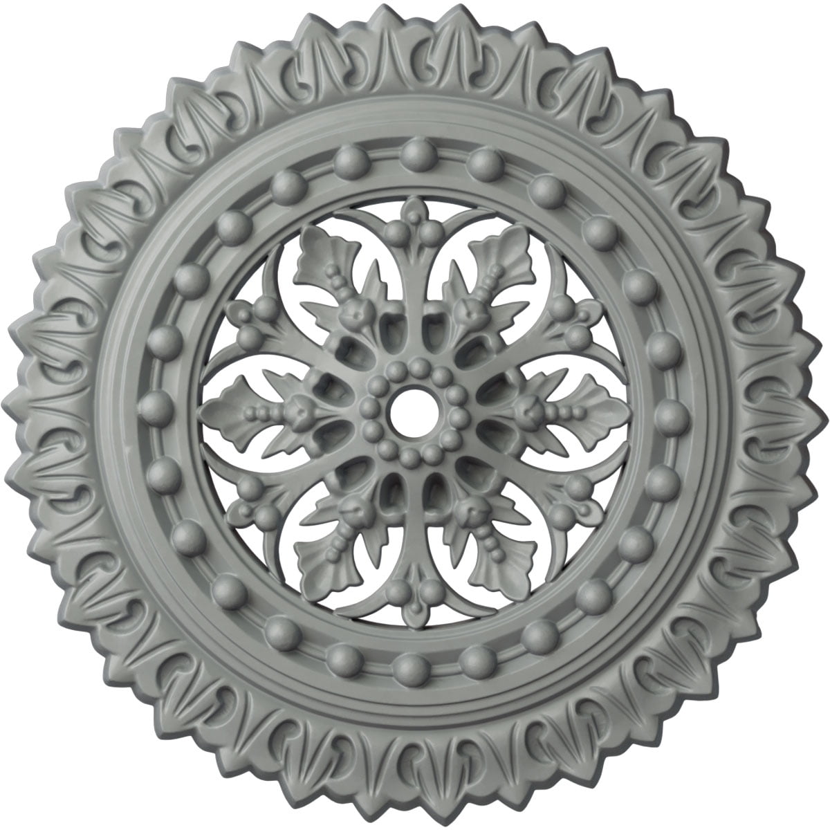 Ekena Millwork 18 1/2"OD x 7/8"ID x 1 1/2"P Sellek Ceiling Medallion ...