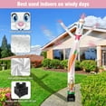 6FT Easter Bunny Inflatable Tube Man with Blower (5.5'' Diameter) and ...