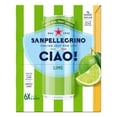 Sanpellegrino CIAO Lime Sparkling Flavored Water with Real Fruit Juices, 6 Pack - Walmart.com