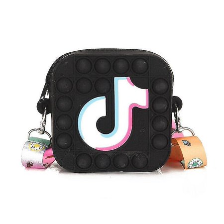 Shoulder Bag Poppet Bubble Wallet Messenger Silicone Popit Fidget ...