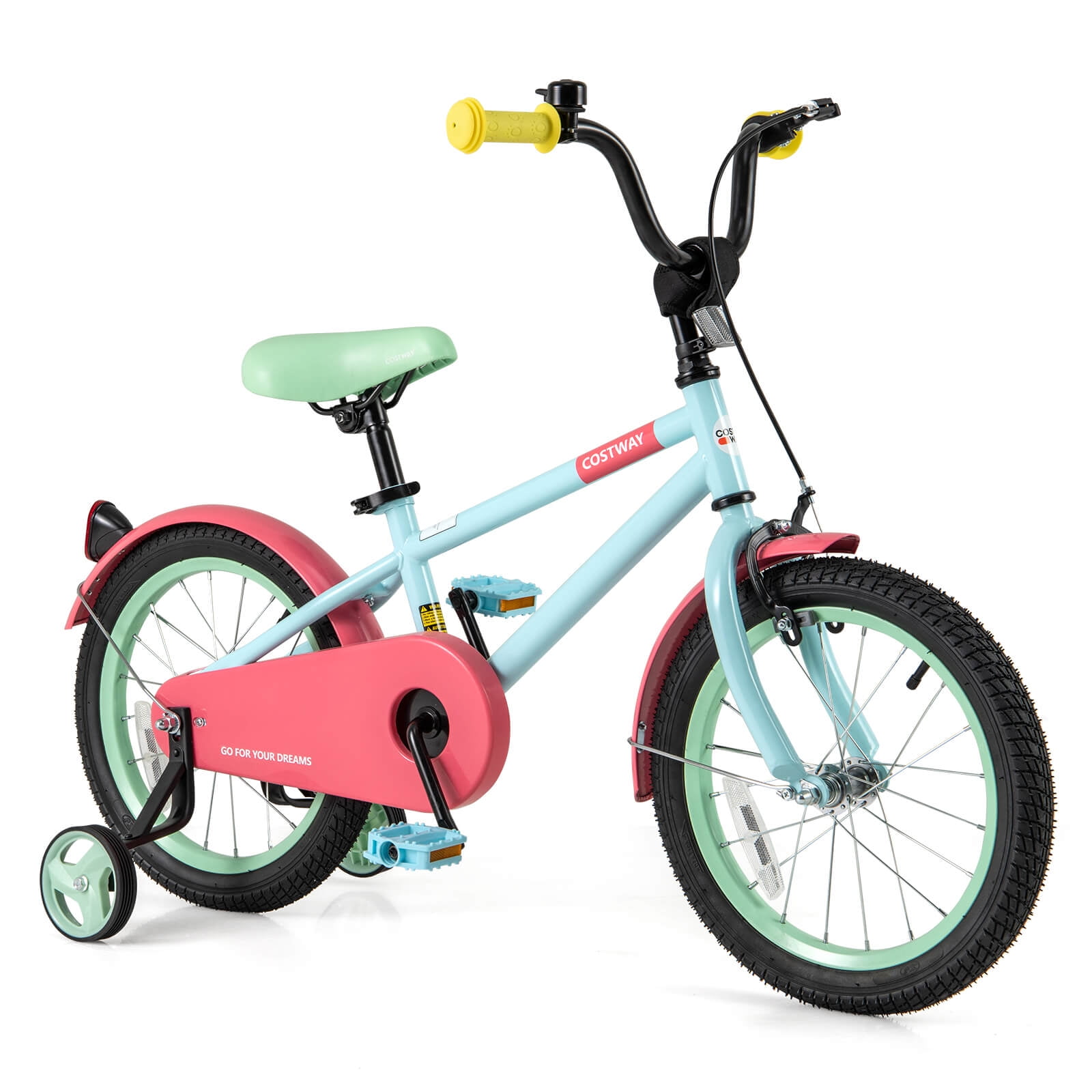 Click here for Costway 16 Kids Bike With Adjustable Saddle Handle... prices
