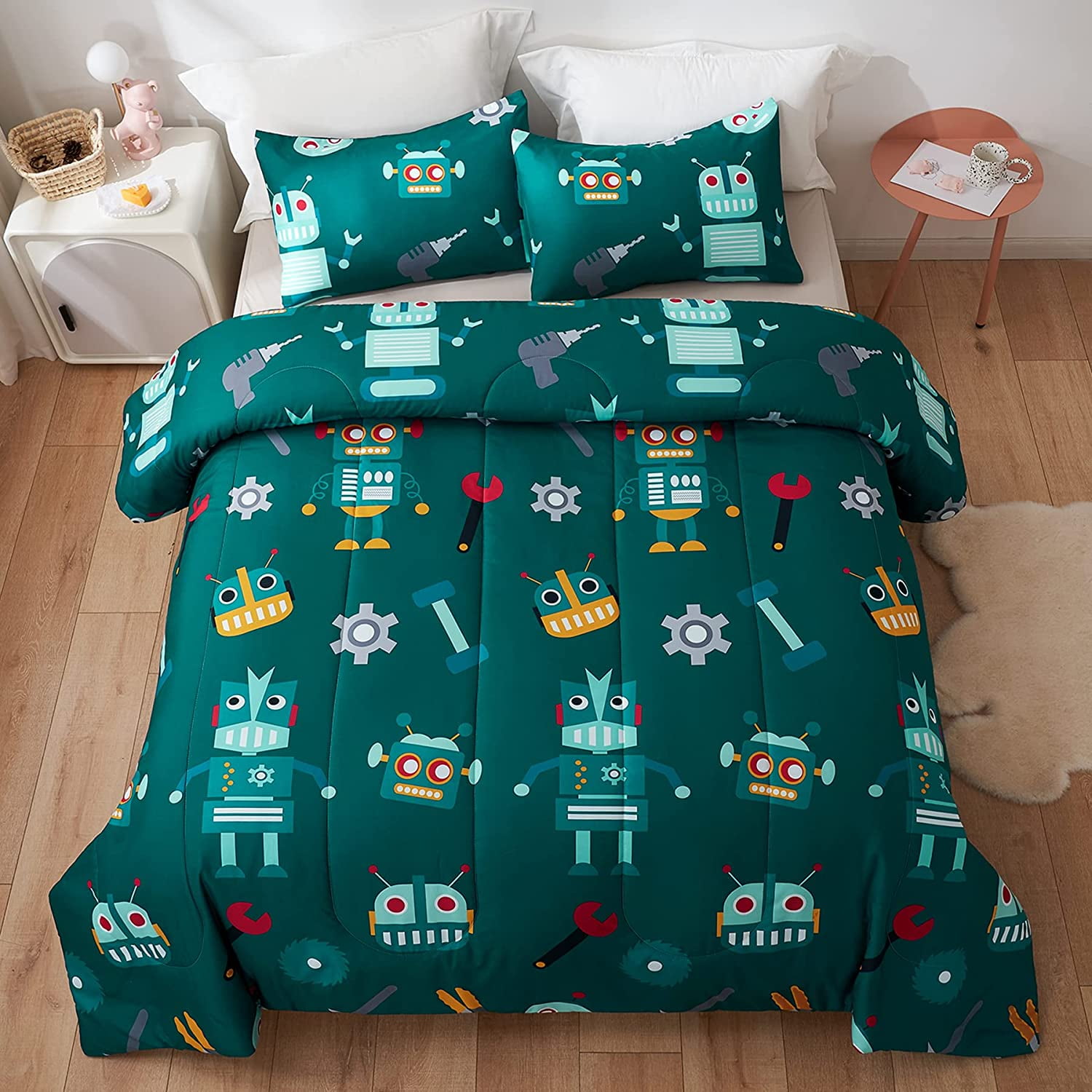 Robot Bed Sheets