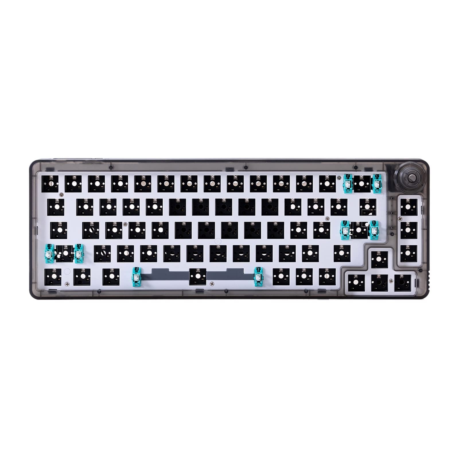 LK67 RGB Modular DIY Mechanical Keyboard, 67 Keys Hot Swappable 3pin ...