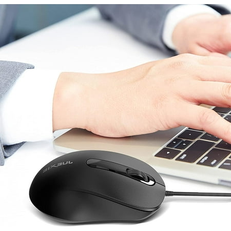 Wekity Wekity USB Wired Business Mouse, Portable and Lightweight ...