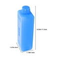 REOFLYUP 5Pcs Reusable Blue Ice Packs for Cooler Bags High Cooling ...