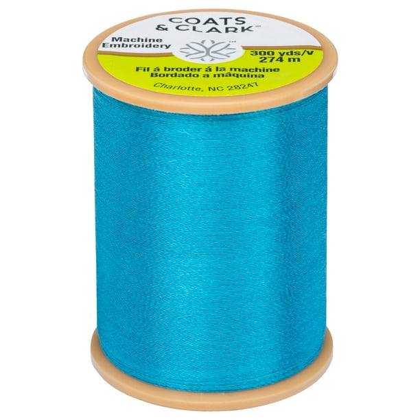 Coats & Clark Trilobal Embroidery Parakeet Polyester Thread, 300 Yards ...