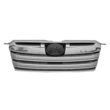 New Aftermarket Premium Fit Chrome / Black Front Grille 53100AC060 fits ...