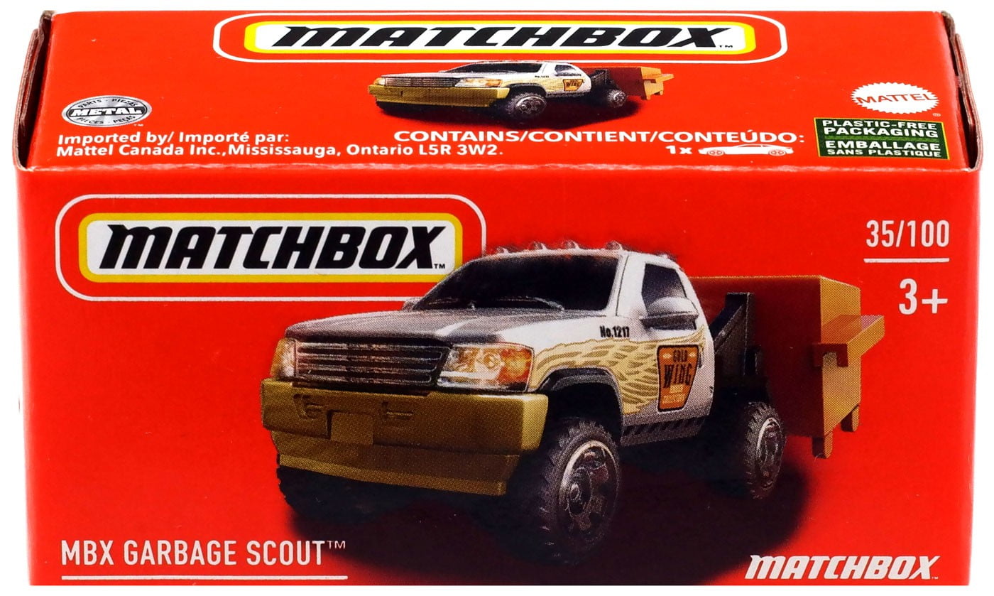 Matchbox Drive Your Adventure MBX Garbage Scout Diecast Car - Walmart.com
