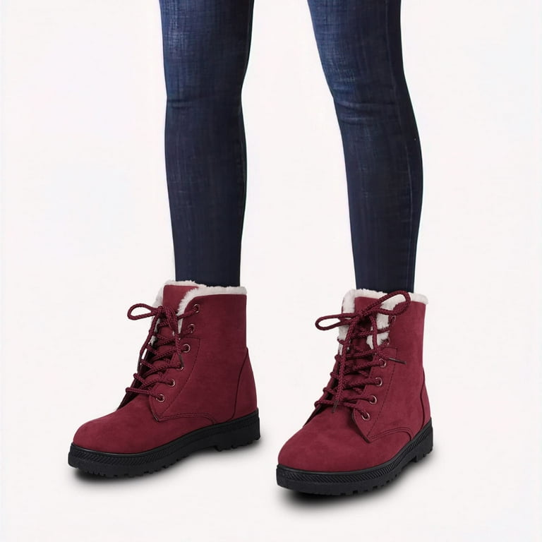 Cute Lace Up Ankle Boots