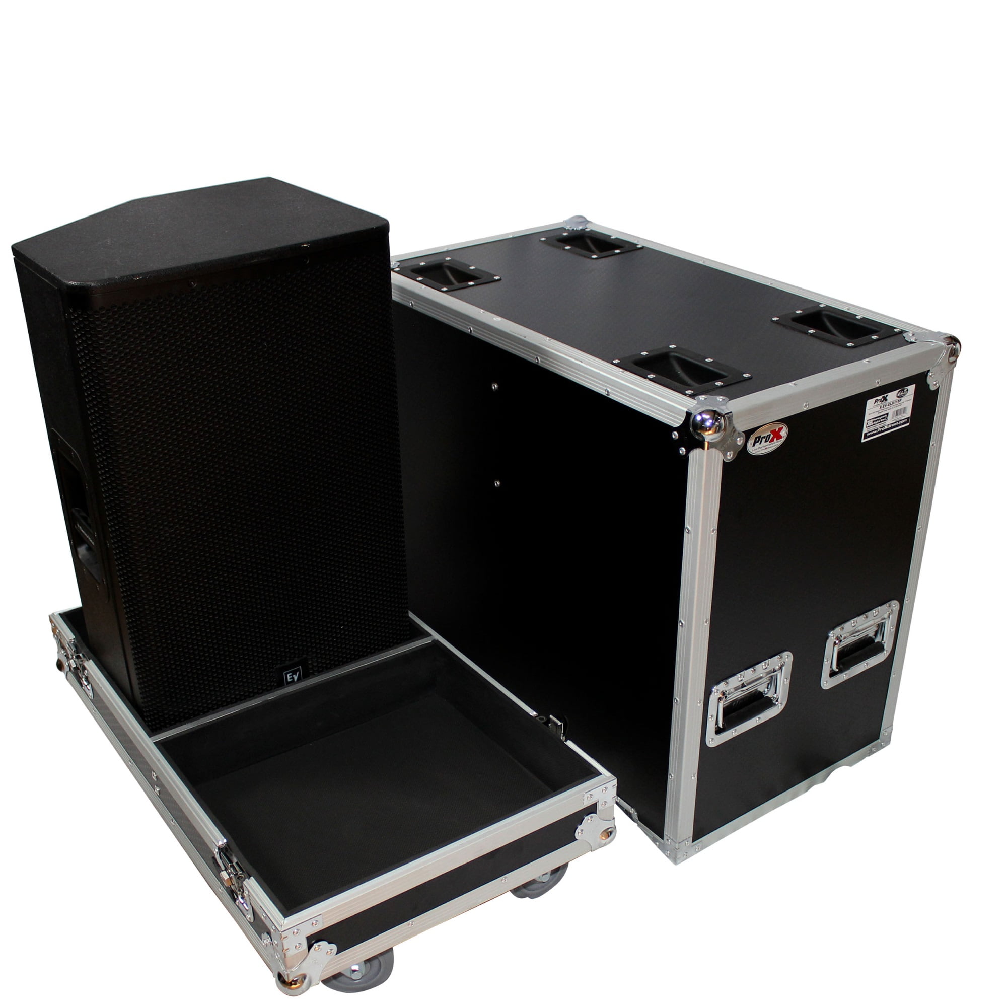 ProX X-EV-ELX115P Flight Case For Two EV ELX115P Speakers | ATA Style ...