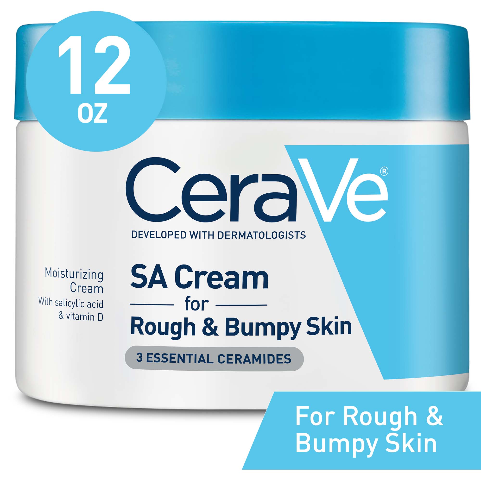 CeraVe Renewing SA Body Cream For Rough And Bumpy Skin 12 Oz CeraVe Renewing SA Body Cream For Rough And Bumpy Skin 12 Oz