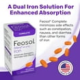 Feosol Gentle Iron Supplement - Complete with Bifera, 30 Caplets ...