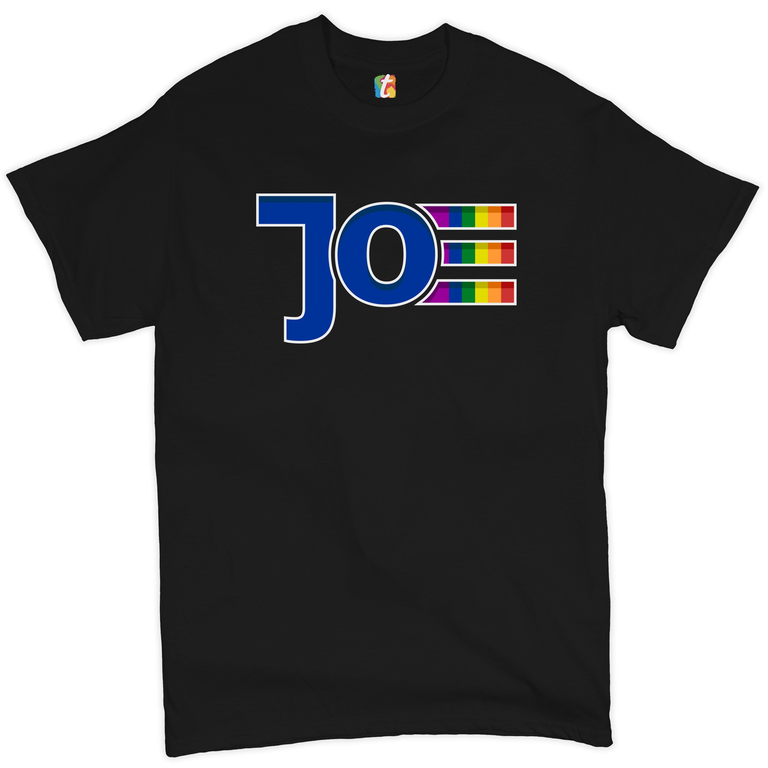 Tee Hunt Joe Biden T Shirt Lgbtq Gay Pride Rainbow Uncle Joe 2024 Vote