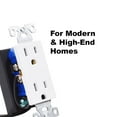 Modern Decorative 4K WiFi Spy Functional Electrical Outlet Camera ...