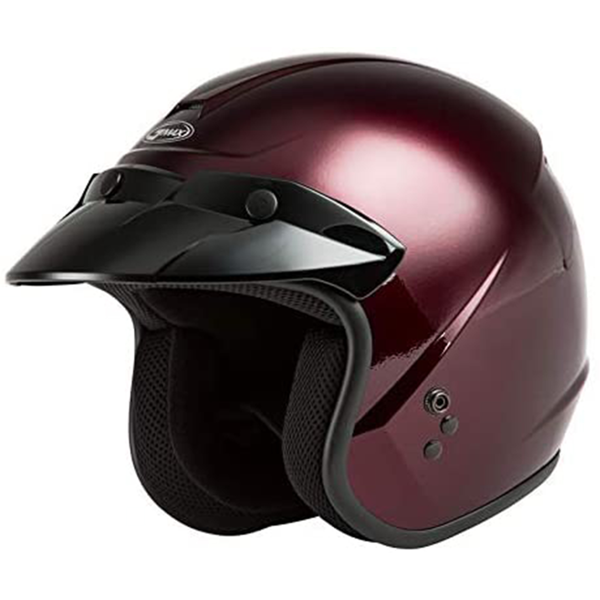 GMAX OF-2 Adult Open-Face Street Motorcycle Helmet - Walmart.com