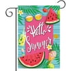 Newhomestyle Hello Summer Watermelon Garden Flags for Outside 12x18 ...