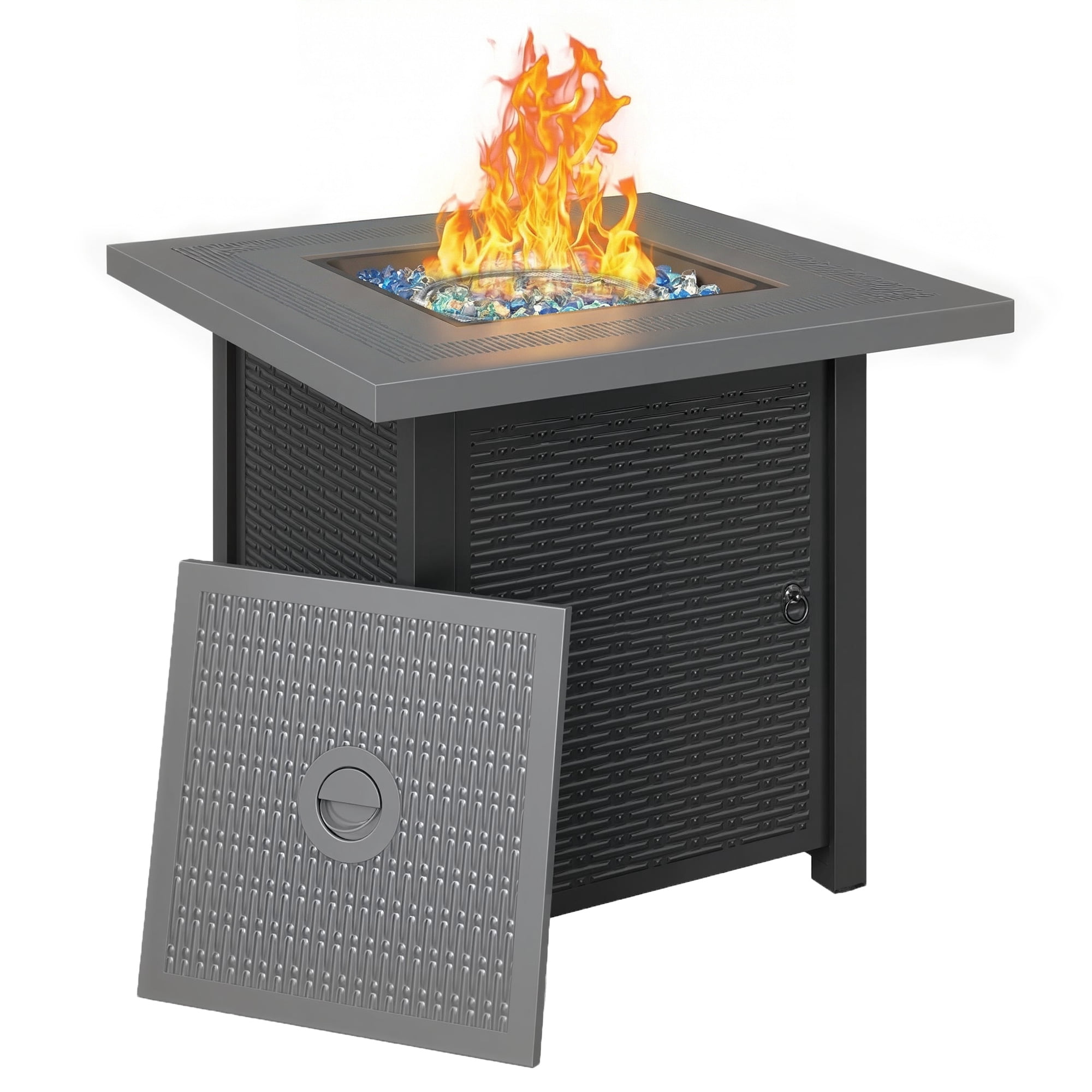 Click here for Outsunny Propane Fire Pit Table  Outdoor Gas Fire... prices