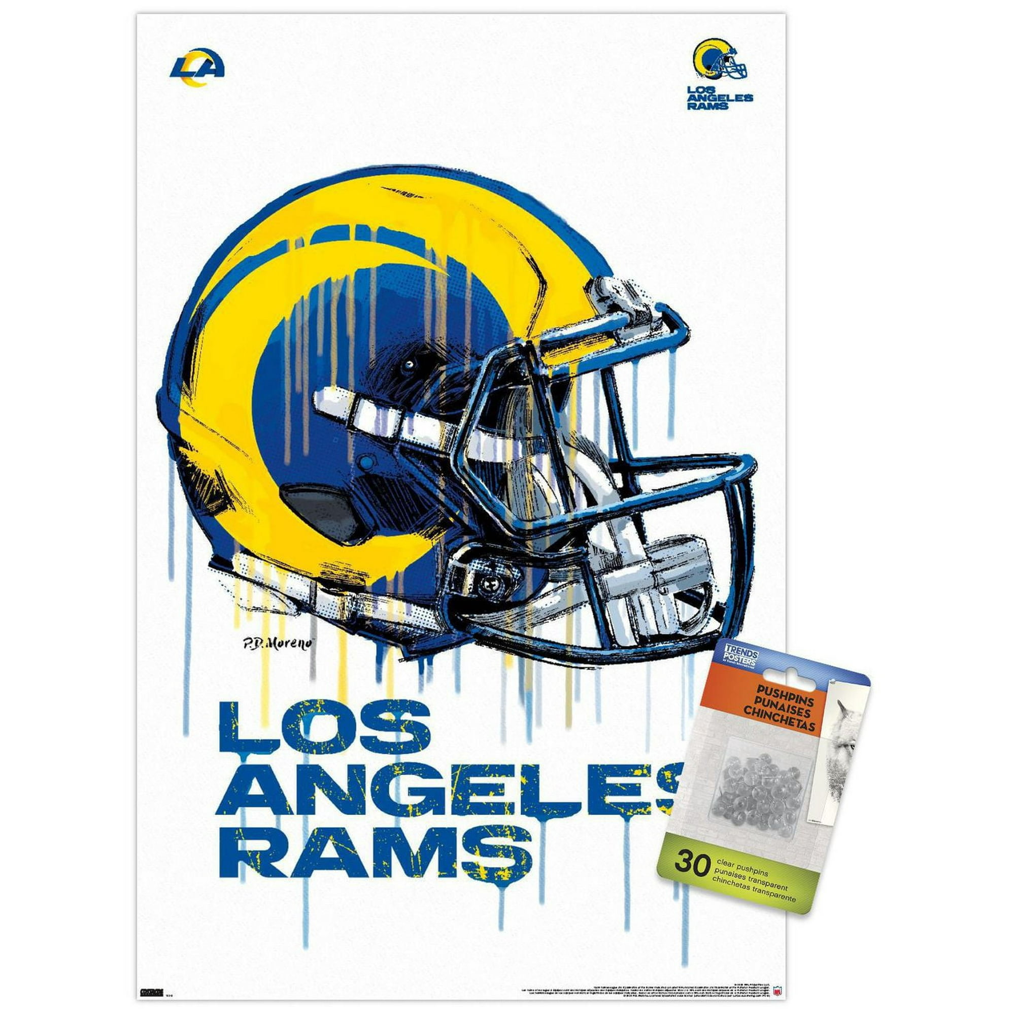 Click here for Trends International Nfl Los Angeles Rams - Drip H... prices