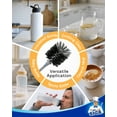MR.SIGA Water Bottle Brush, Long Handle Bottle Brush for Water Glasses ...