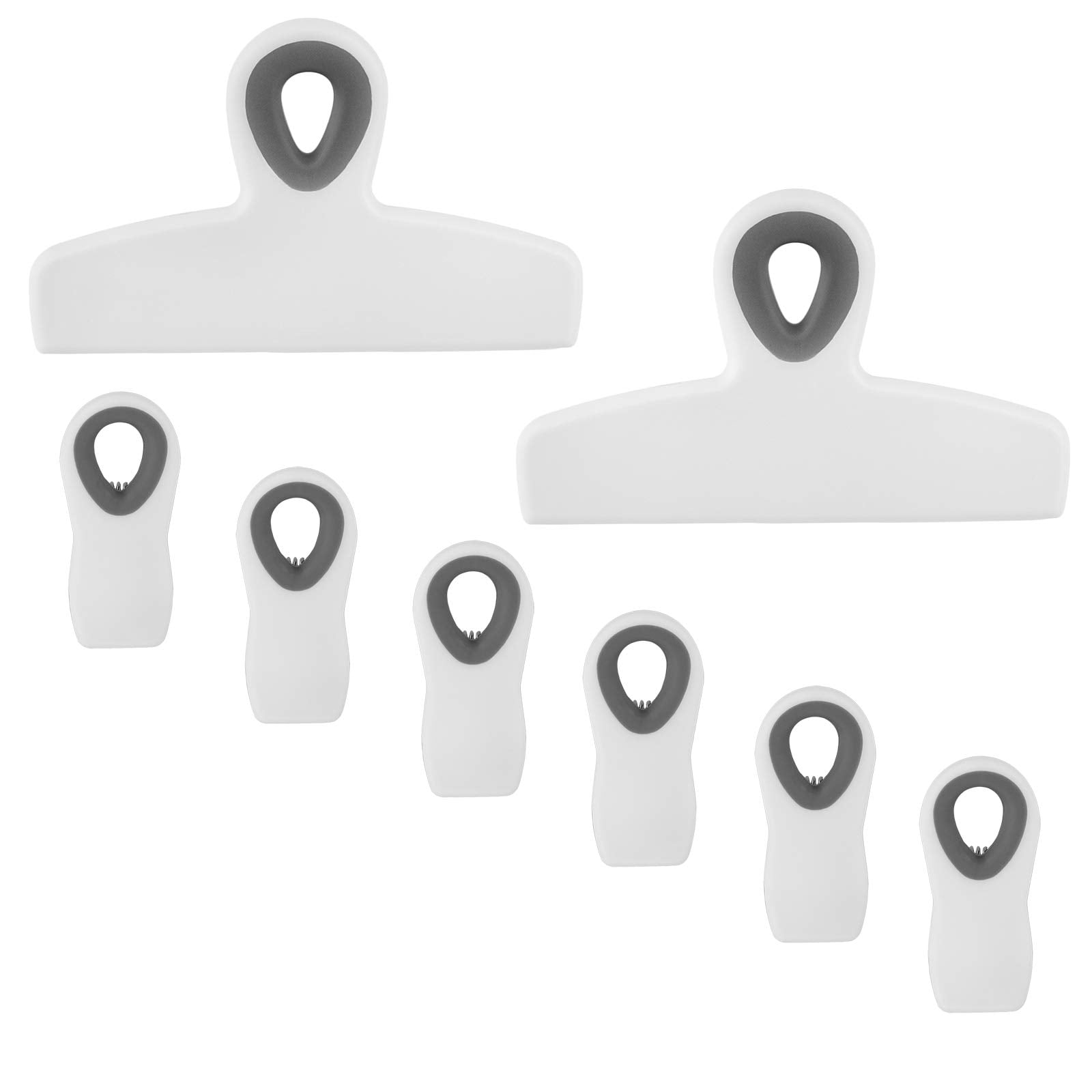 Cook with Color Chip Clips for Bags - Magnetic Bag Chips Set of 8 ...