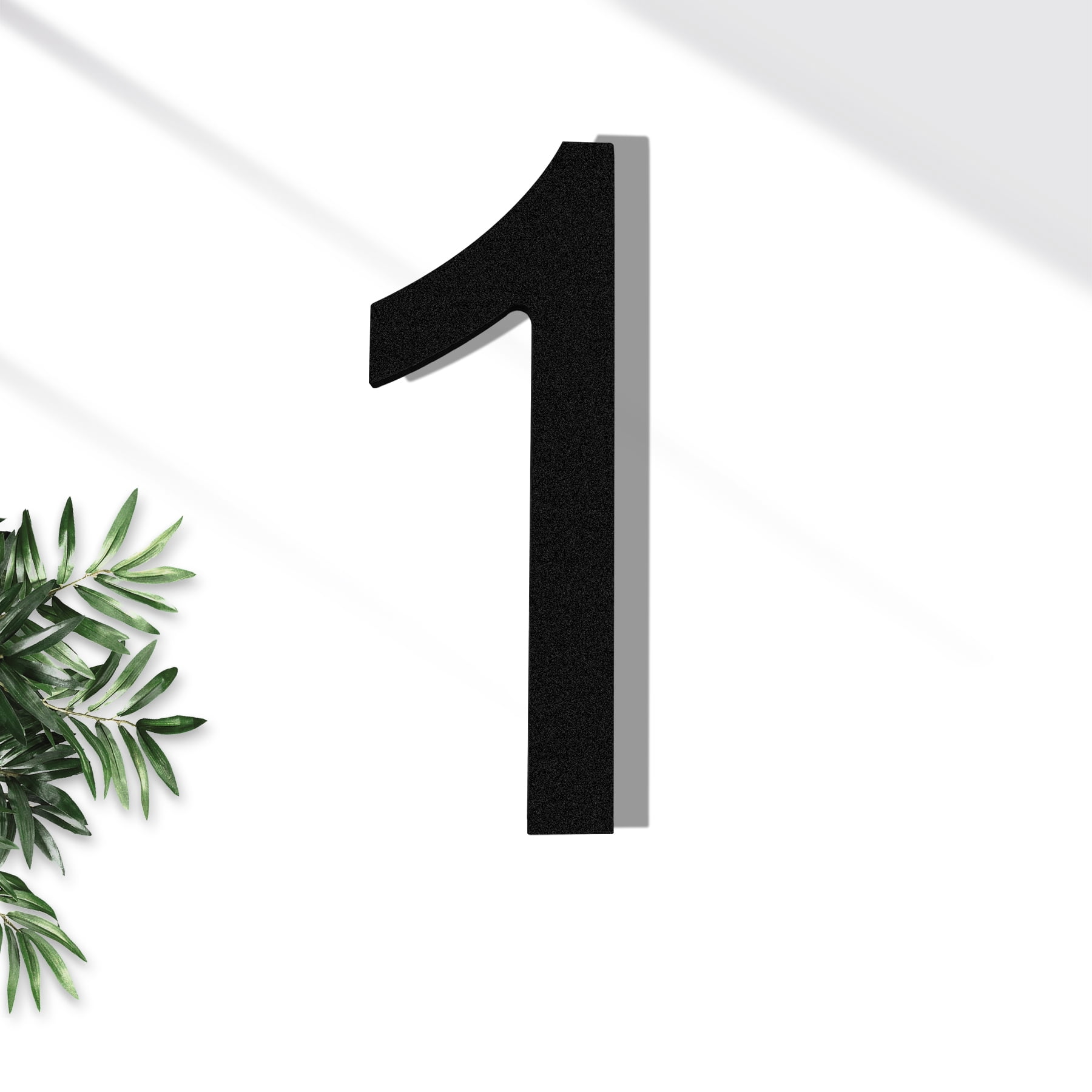 5 Inch House Numbers for Modern Home, Rustproof Stainless Steel ...