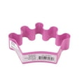 Way to Celebrate Tiara Shaped Cookie Cutter, Hot Pink, Stainless Steel ...