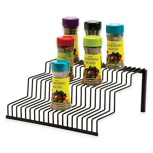 3-Tier Vertical Wire Spice Rack in Bronze - Walmart.com - Walmart.com