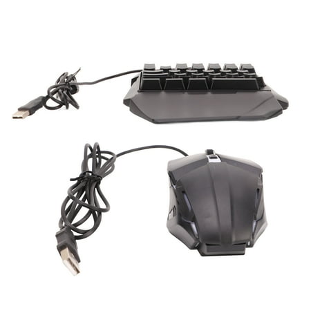 One Handed Keyboard Mouse Set, Machinery One Handed Keyboard Wired For ...