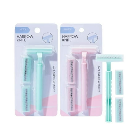 licenbar 4Handle with 8 Refills Razor，Manual Shaver for Women and Girls ...