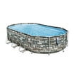 Intex Prism Frame 16ft X 8ft X 42in Rectangular Above Ground Pool Set ...