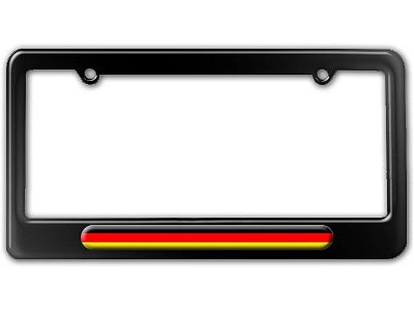 German Flag - Germany License Plate Frame - Walmart.com